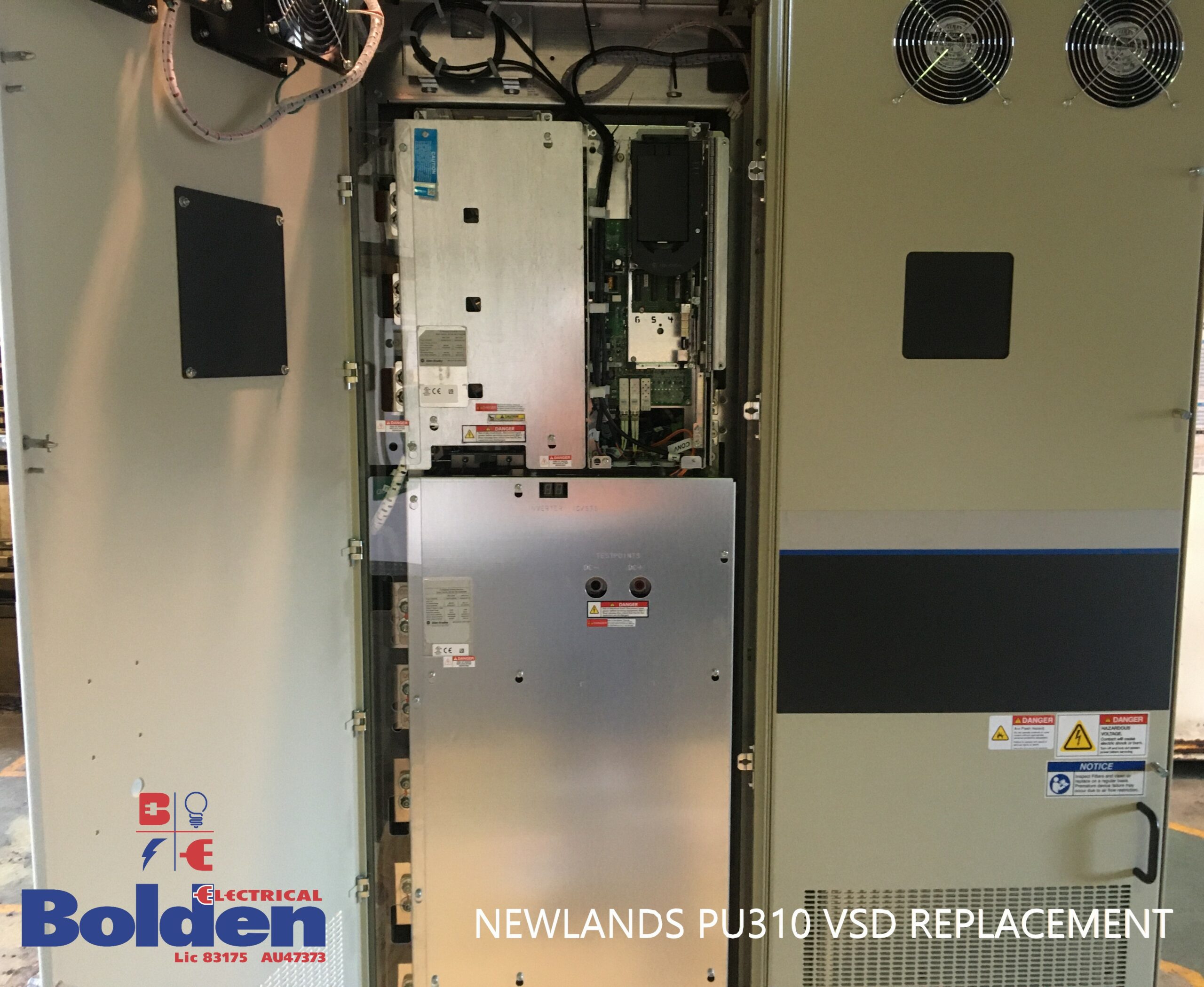 PU310 VSD Upgrade - Bolden Electrical