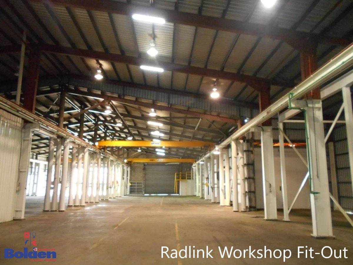 Workshop Fit-Out - Bolden Electrical