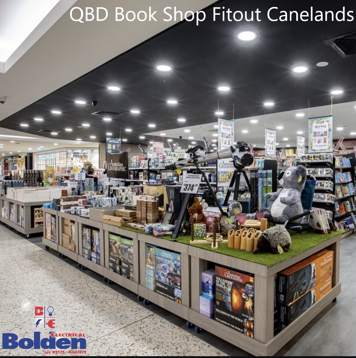 QBD Bookshop Canelands - Bolden Electrical